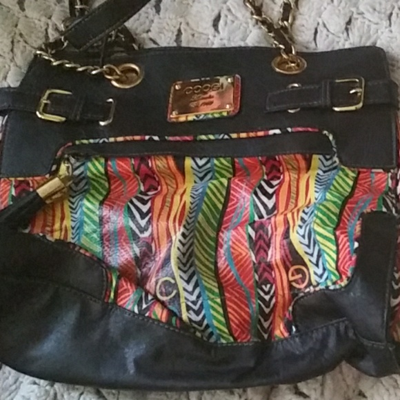 COOGI | Bags | Patterned Handbag | Poshmark